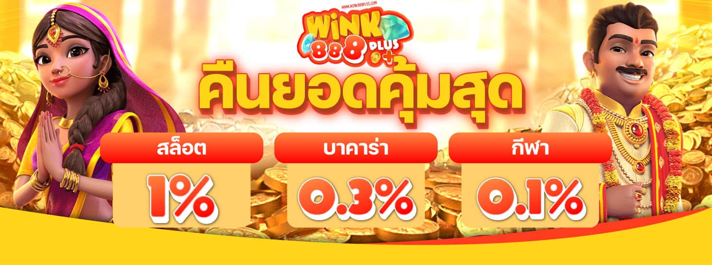 Wink888plus อยากเป็นเศรษฐี ต้องลุยเว็บตรง แจกฟรี 100 บาท